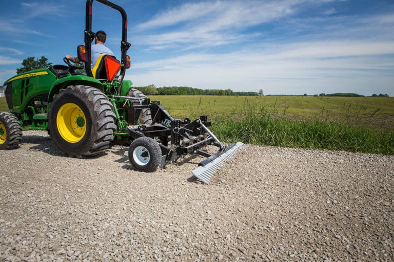 Tractor Driveway Grader & Landscape Rake - TR3e Property Edition