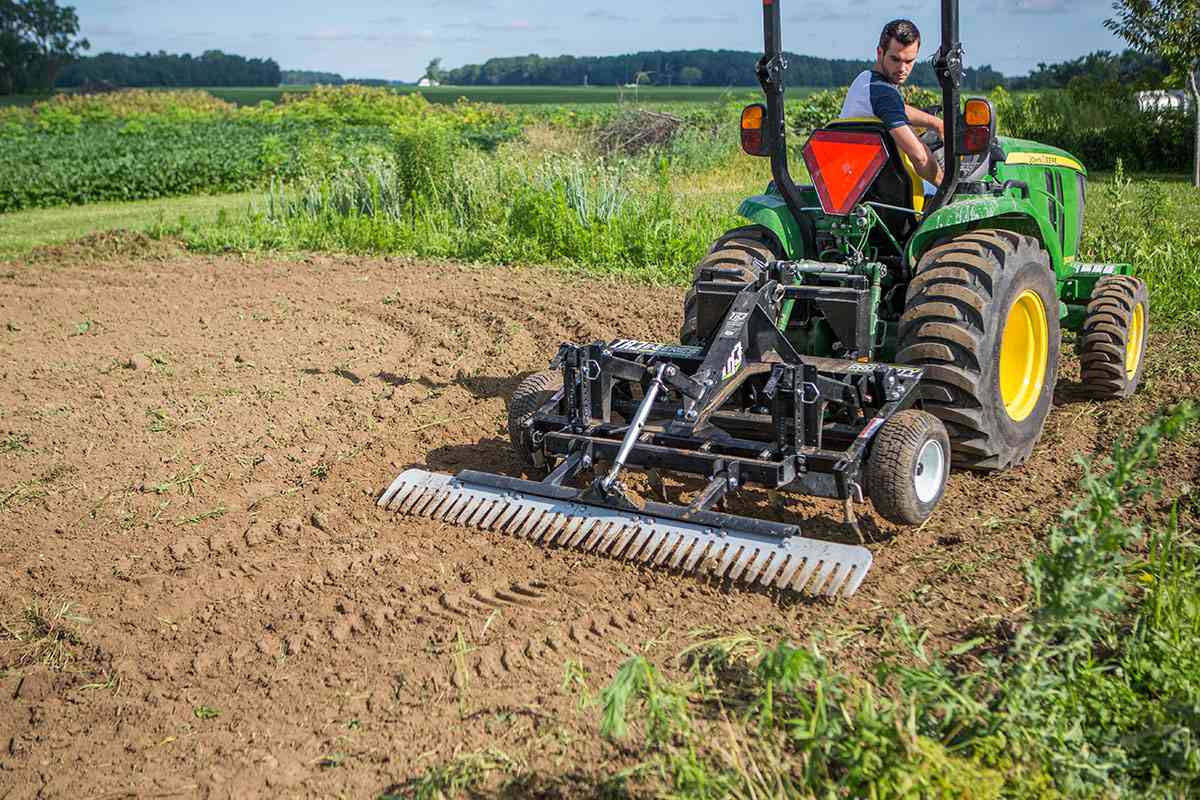 Tractor Driveway Grader & Landscape Rake - TR3e Property Edition