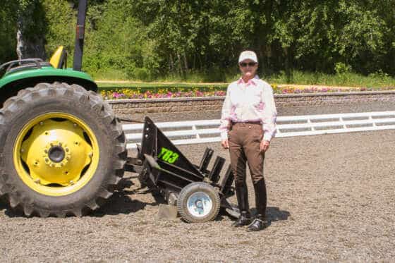 TR3 Arena Drag - Tractor Implement - ABI Attachments