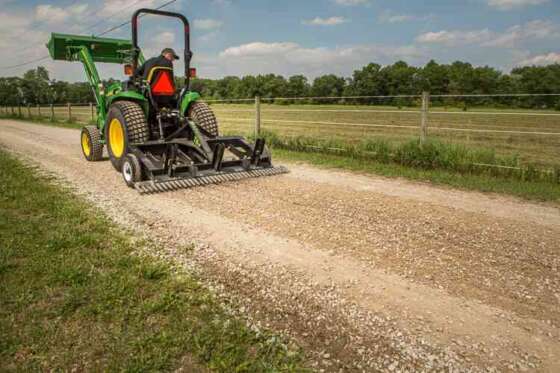 TR3 Arena Drag - Tractor Implement - ABI Attachments