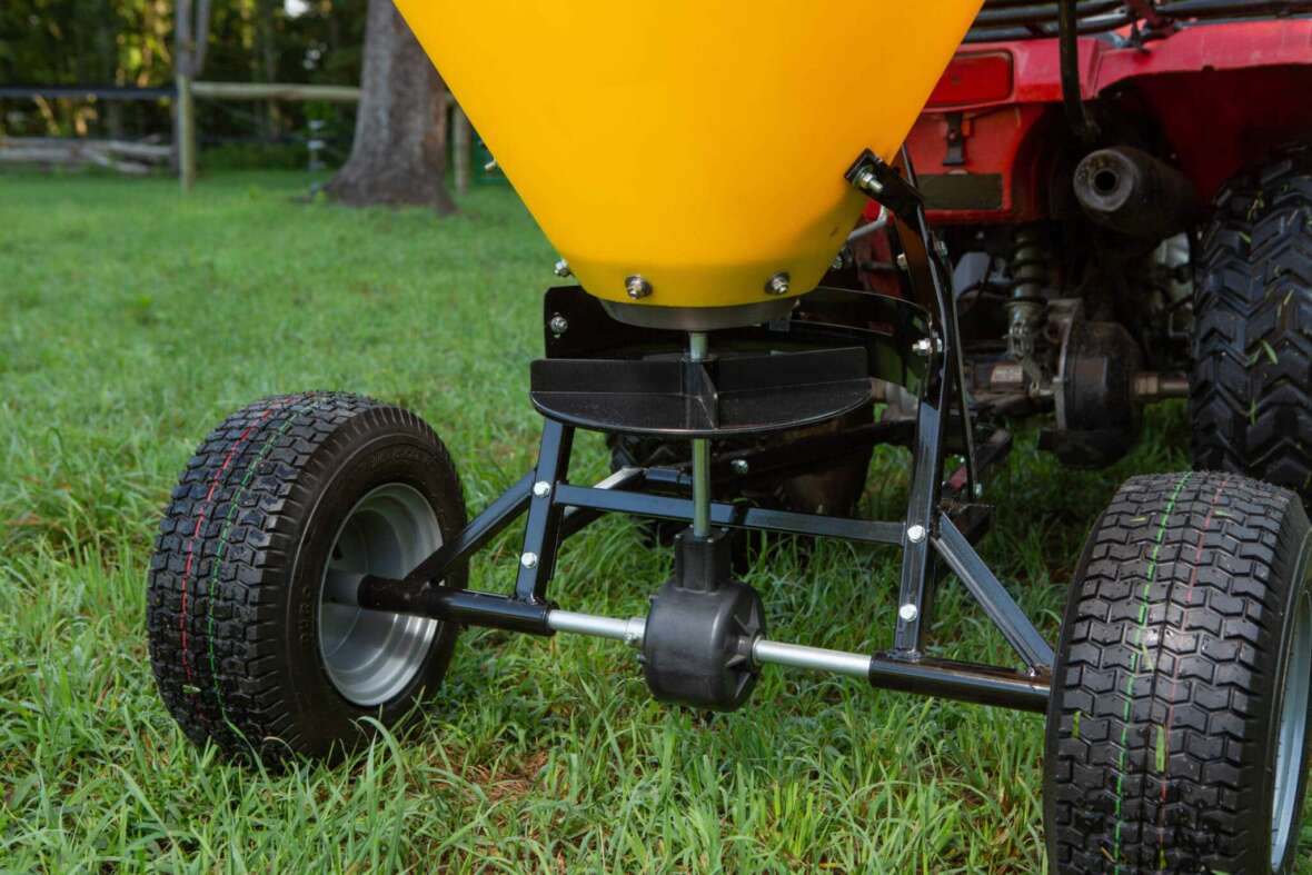 Ground Drive Spreader & Seeder, Spreaders ::ABI Attachments::