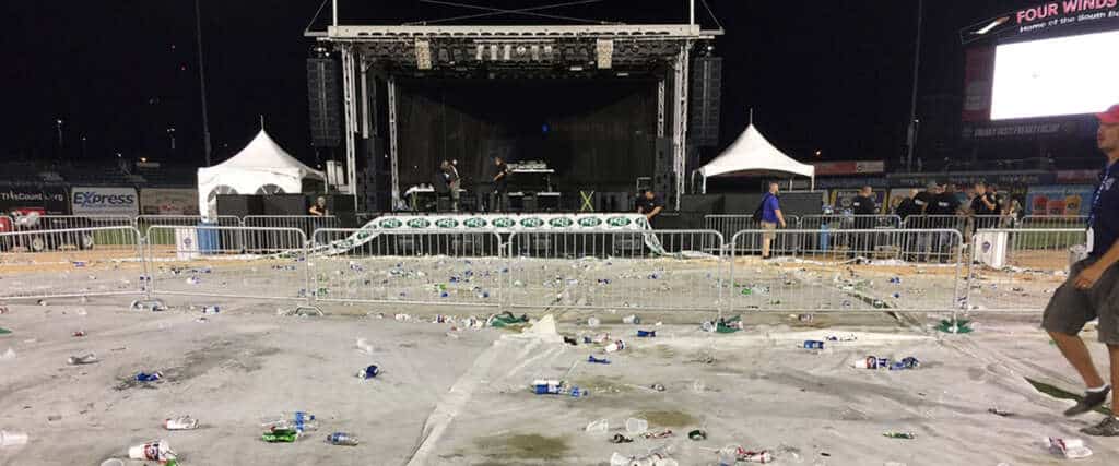 Concerts on Baseball Fields - ABI Attachments - Sports Turf