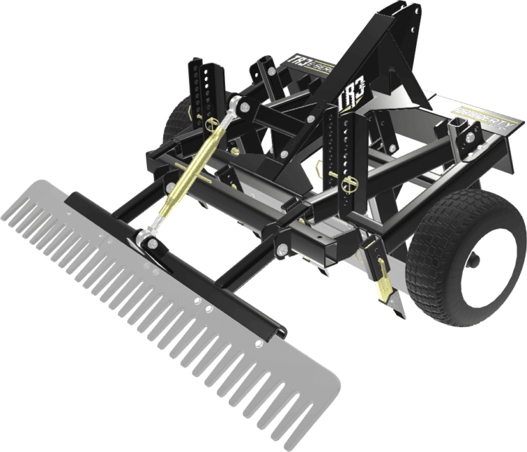 Tractor Driveway Grader & Landscape Rake - TR3e Property Edition