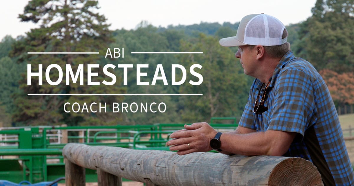 ABI Presents | Homesteads — Coach Bronco - ABI Attachments