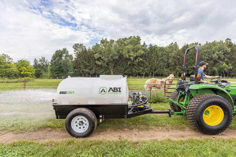 550 Gallon Small Water Trailers - ATV, UTV & Compact Tractor