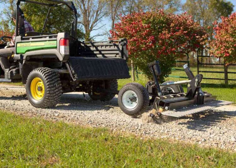 ATV & UTV Driveway Grader & Landscape Rake - Gravel Rascal® Pro