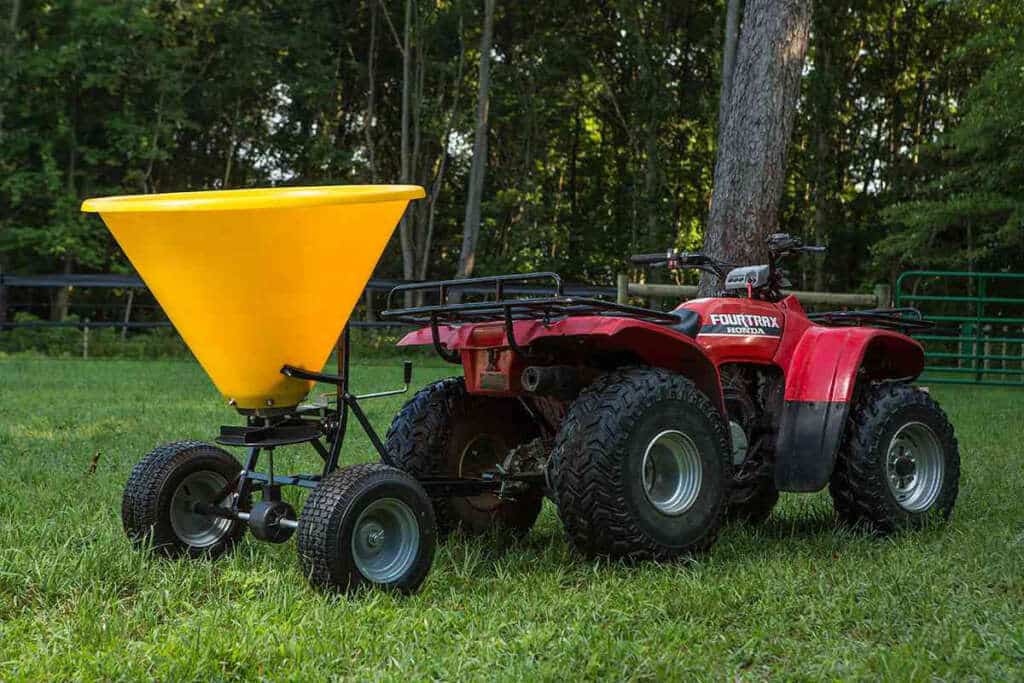 Ground Drive Spreader & Seeder, Spreaders ::ABI Attachments::