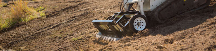 Landscape Rakes that Scarify, Pulverize, Grade and Rake