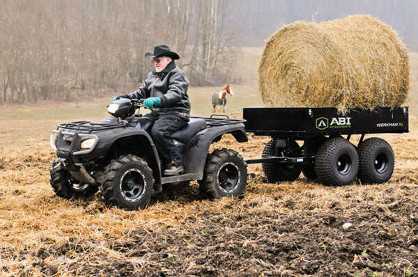 ATV Dump Trailer - Workman XL - ABI Attachments