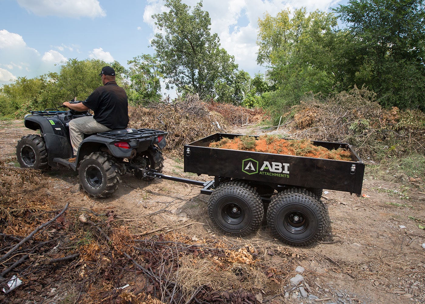 Workman Atv Dump Trailer DT100 Hydraulic Dump Trailer Chapman