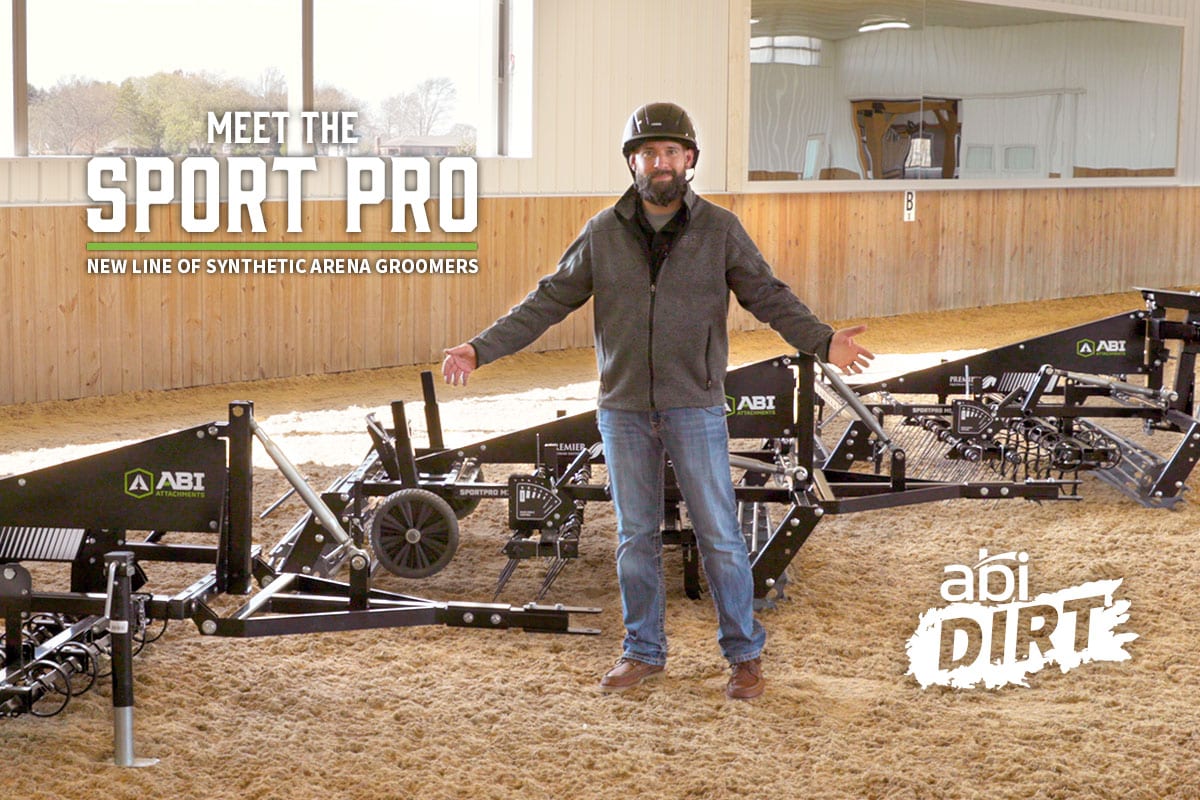 New Arena Drags for Grooming Sand Arenas with Additives