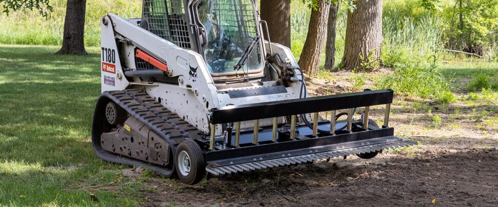 Skid Steer Rake Attachment: Elevate Landscaping with the SR2